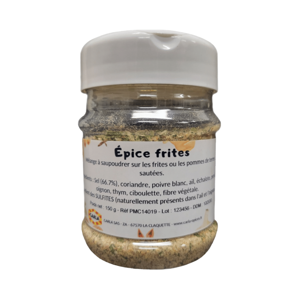 Épice frites – 150g | CARLA Epices