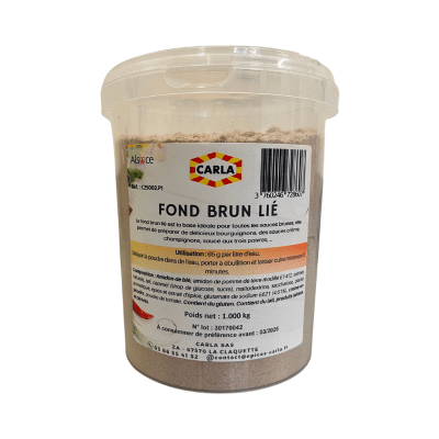 Fond brun lié | CARLA Epices